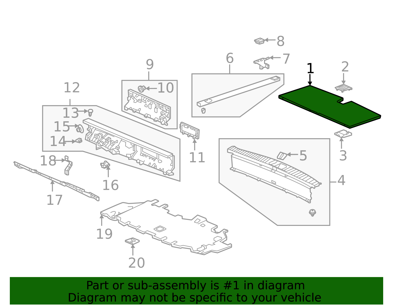 OEM Acura Radiator Support | AutoNationParts.com