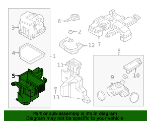 2024-2025 Nissan Sentra Lower Housing 16528-6LY0A | Sullivan Brothers ...