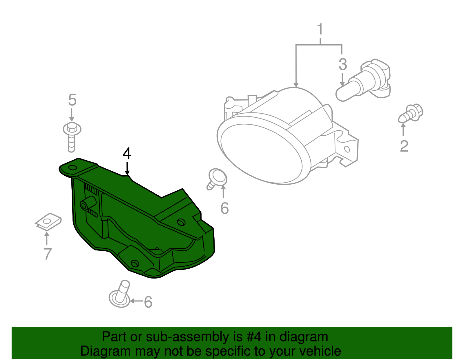 26910-BV80A - Lamp Bracket - 2015-2017 Nissan Juke | Conicelli Nissan