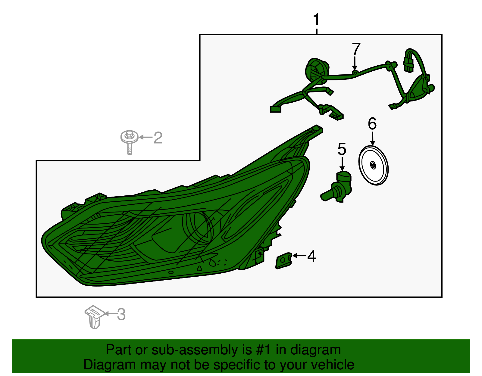 2018-2021 Chevrolet Equinox Headlamp 86541960 | Capital Chevy Parts