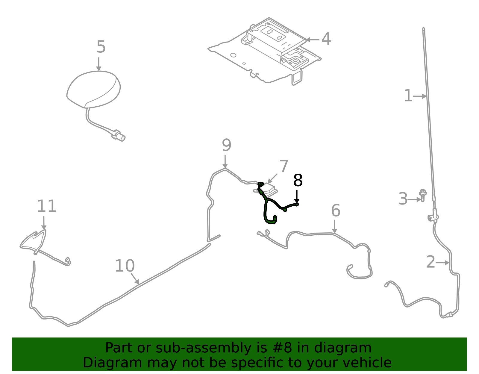 2021-2025 Ford Bronco | Extension | M2DZ-18812-B | Walls' Ford Parts