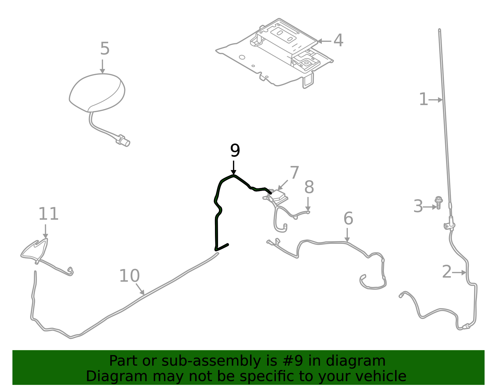 M2DZ-19A397-H - Front Extension 2021-2024 Ford Bronco | Big 3 Auto Parts