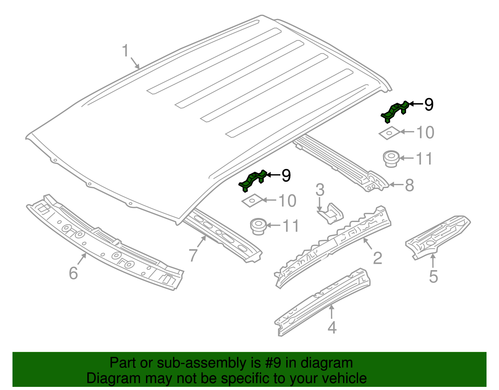 2011-2024 Mitsubishi Mount Bracket 5290B042 | Mitsubishi Parts ...