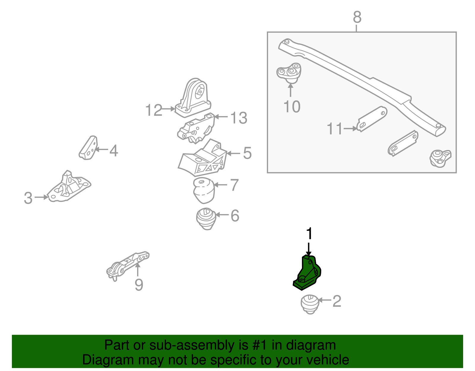 1999-2009 Volvo Front Mount 8649262 | OEM Parts Online