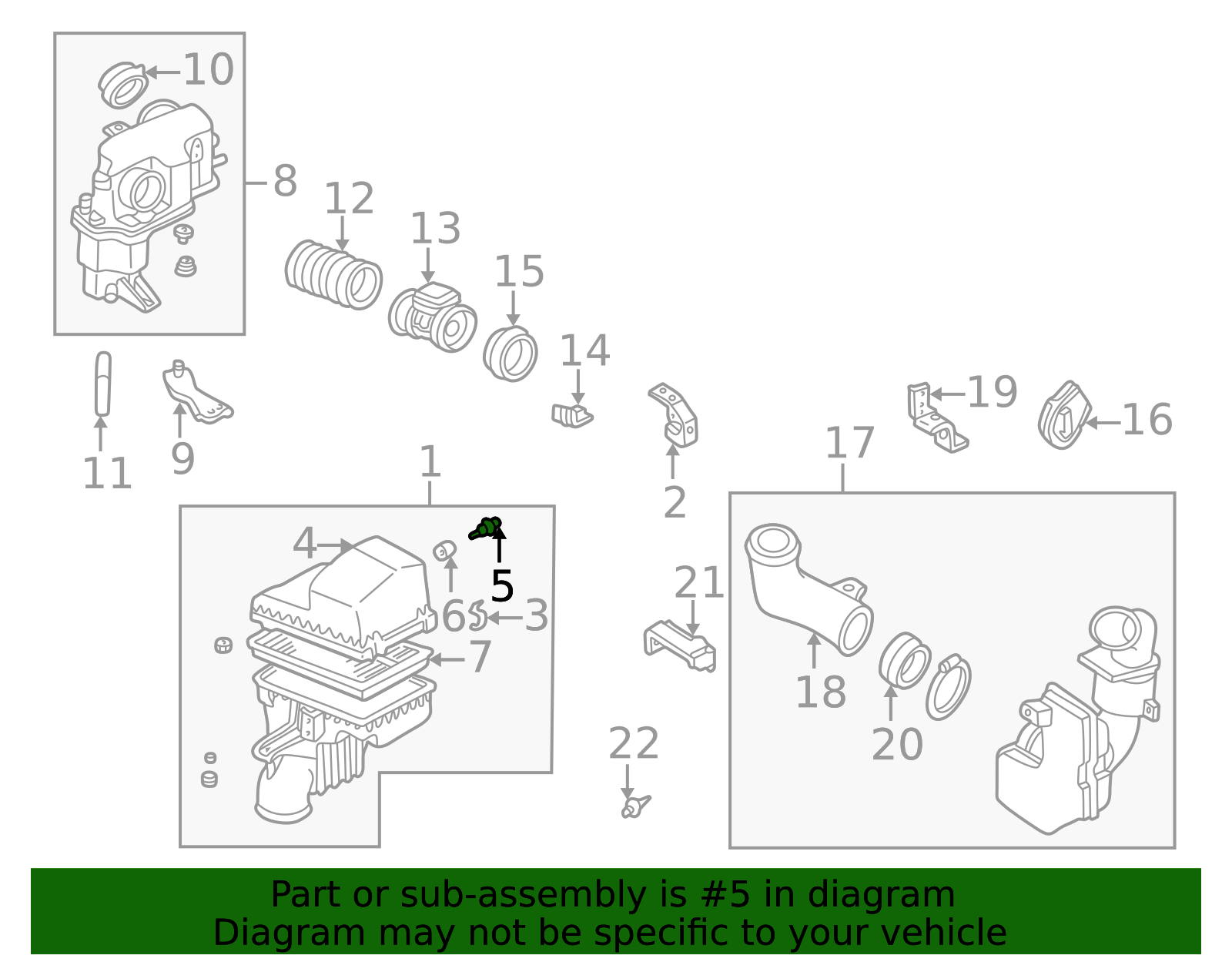 F2G8-18-845A - Air Charge Temperature Sensor Mazda Parts Connect