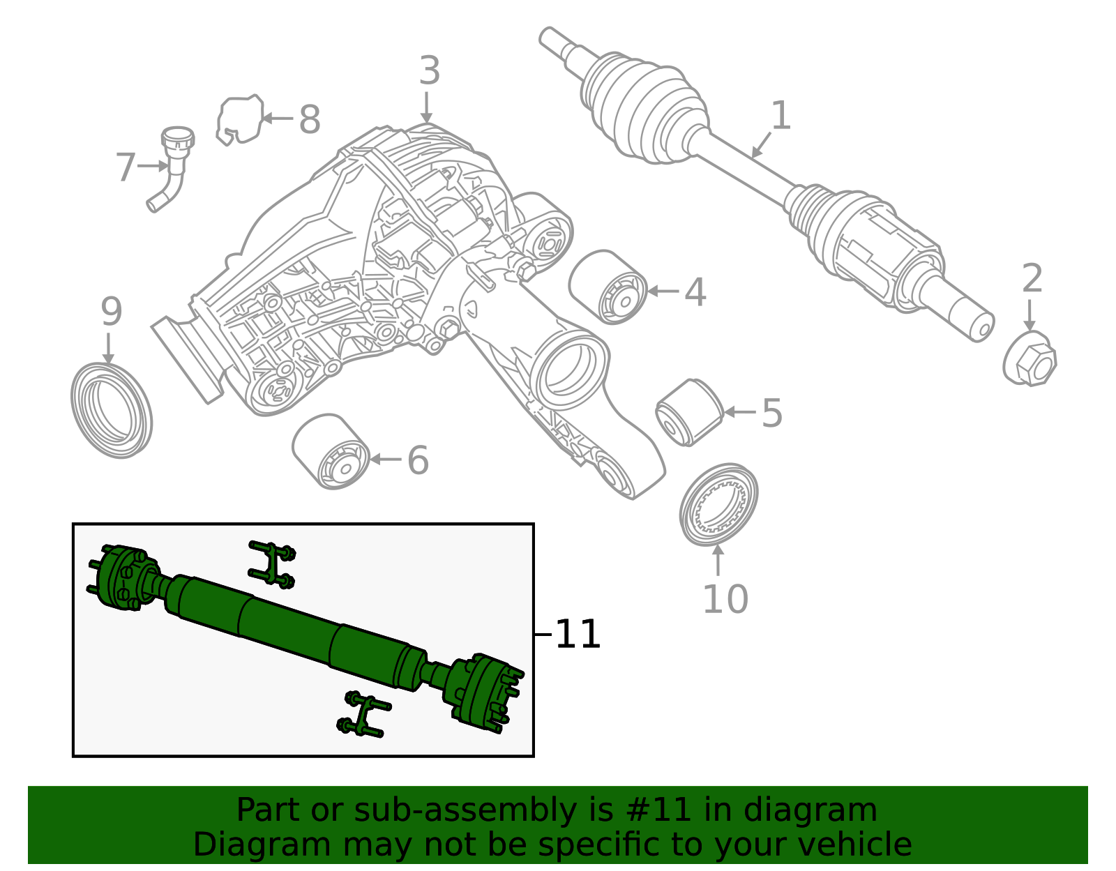 Drive Shaft 52853641AF | Mopar Parts Canada