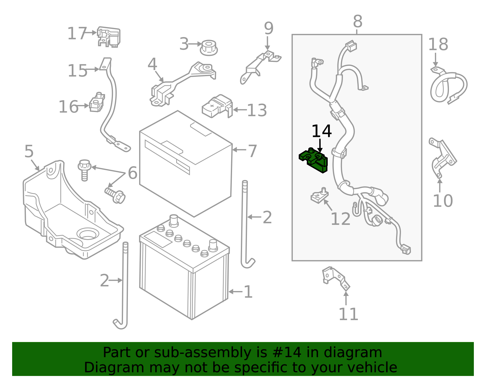 24380-89914 - Fuse Holder Official Nissan Parts Store