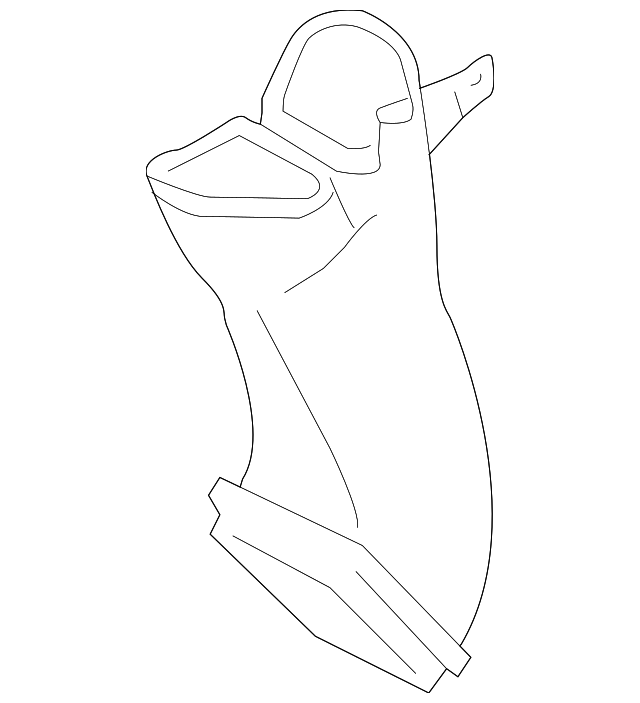 2008-2015 Toyota Land Cruiser Side Duct 88566-60370 | Olathe Toyota