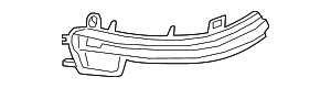 51167493897 - 2016-2022 BMW X1 Signal Lamp (51-16-7-493-897) | BMW of ...
