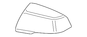 2016-2022 BMW X1 Mirror Cover 51-16-7-386-567 | BMWPartsDirect.com