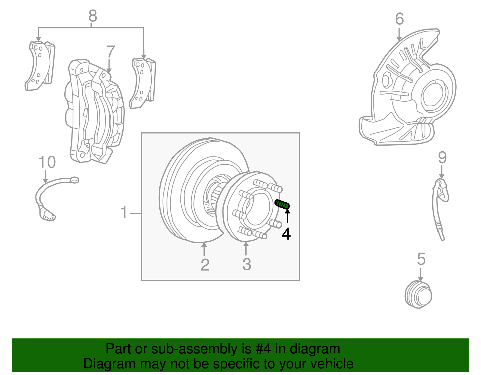 F81Z-1107-AD - Wheel Lug Stud 1999-2005 Ford | River City Ford Parts