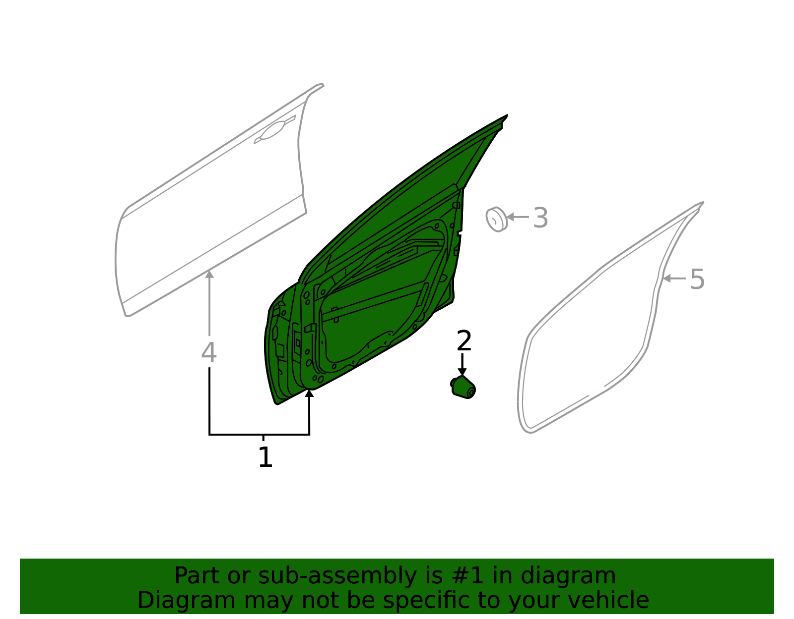 2021-2023 Hyundai Door Shell 76003-AA010 | OEM Parts Online