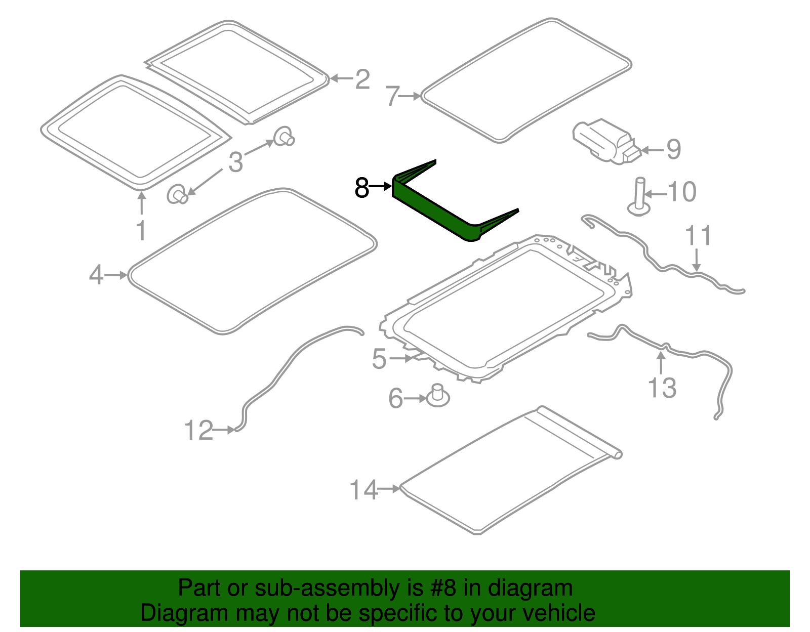 FA1Z-58500A26-C - Deflector Assembly 2016-2023 Lincoln | Direct Factory ...