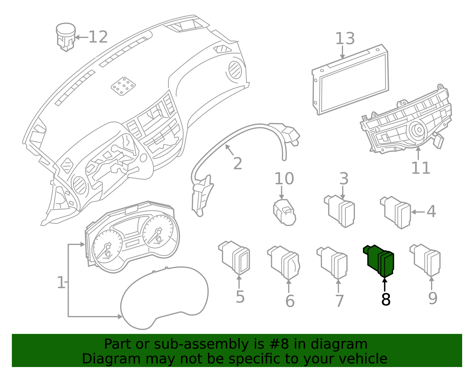 25193-3JA0A - Switch 2013-2020 INFINITI | Official INFINITI Parts Store