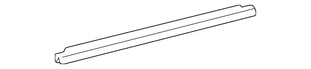 Genuine Official Toyota Moulding Assembly, Front Door Belt, Right part ...