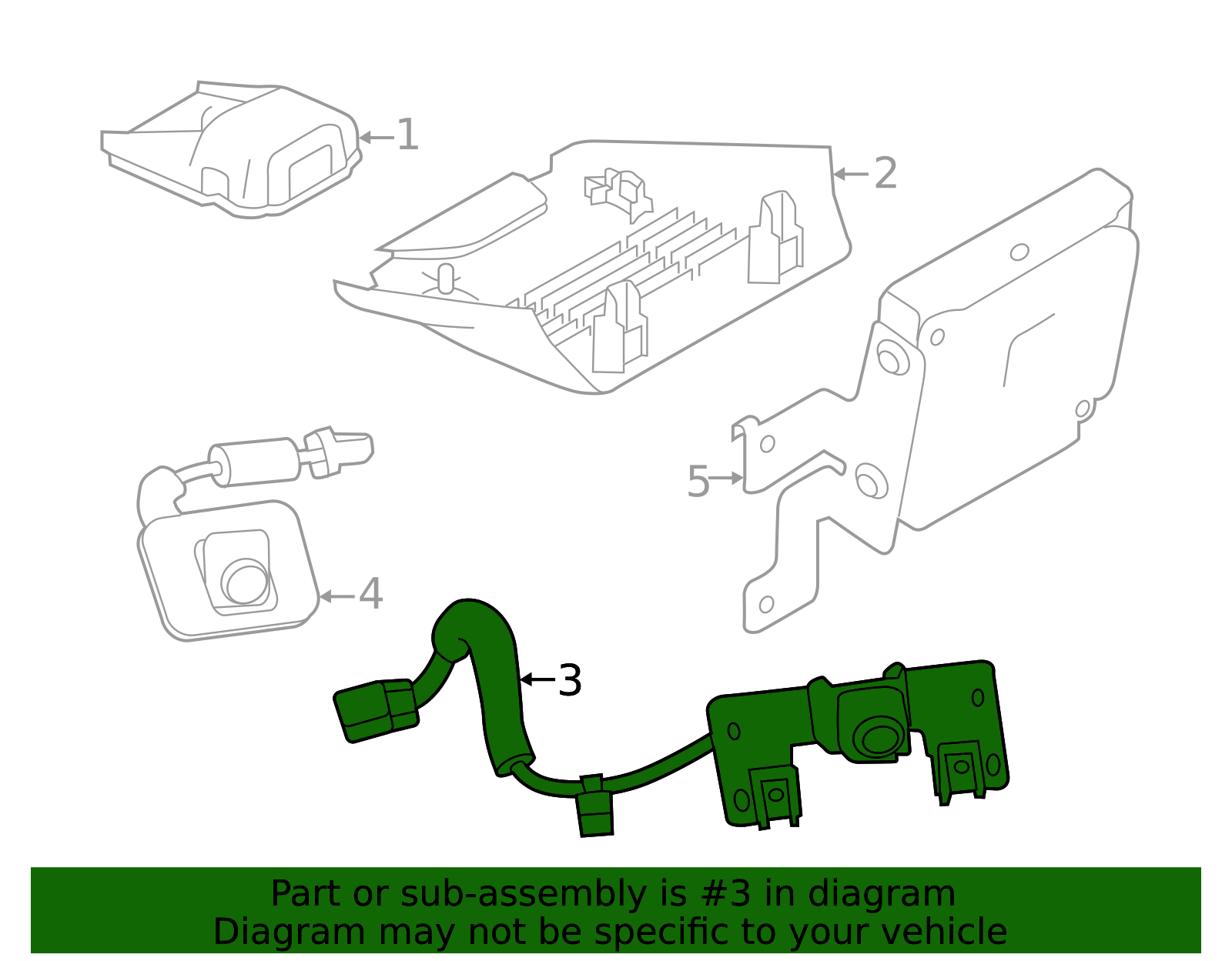 2019-2022 Nissan Altima Front Camera 284F1-6CA0A | Nissan Parts Central
