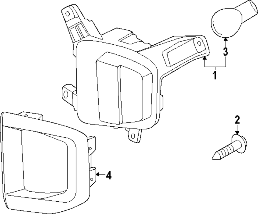 86694-S9510 - Bumper Trim 2023-2025 Kia Telluride | Kia.Parts Store