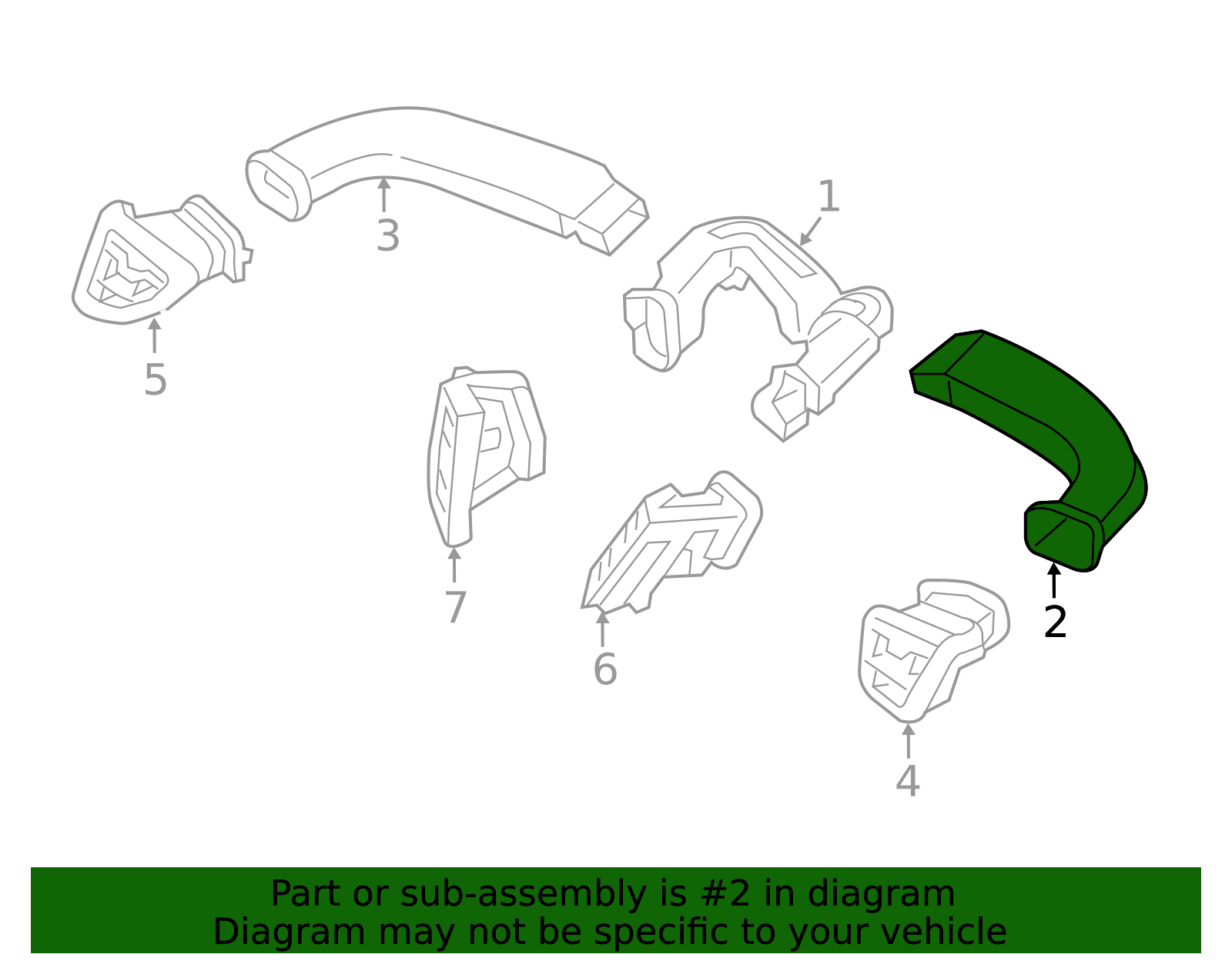 2012-2017 Hyundai Veloster Outlet Duct 97471-2V000 | MotorMotor