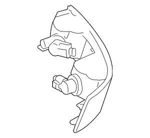 164-820-15-74 - Reflector 2006-2011 Mercedes-Benz | Mercedes-Benz ...