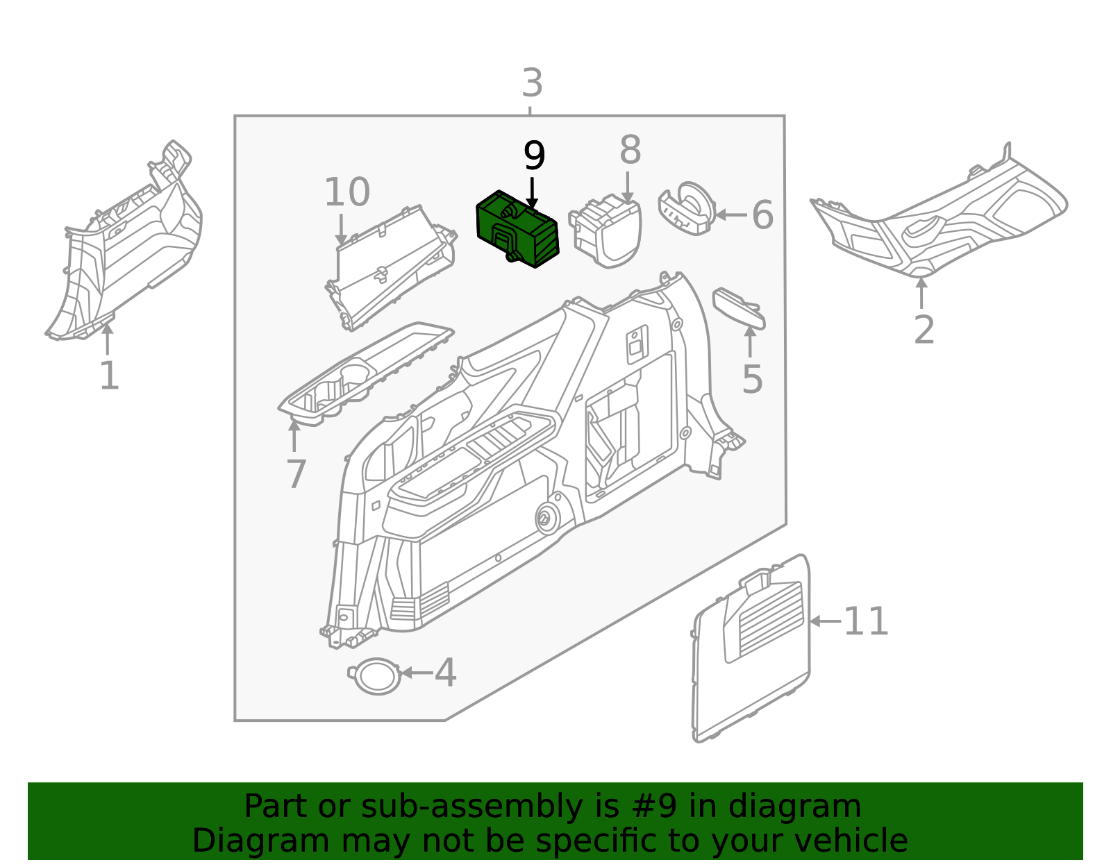 96125-R0000OFB - USB Port 2022-2025 Kia Carnival | Kia.Parts Store