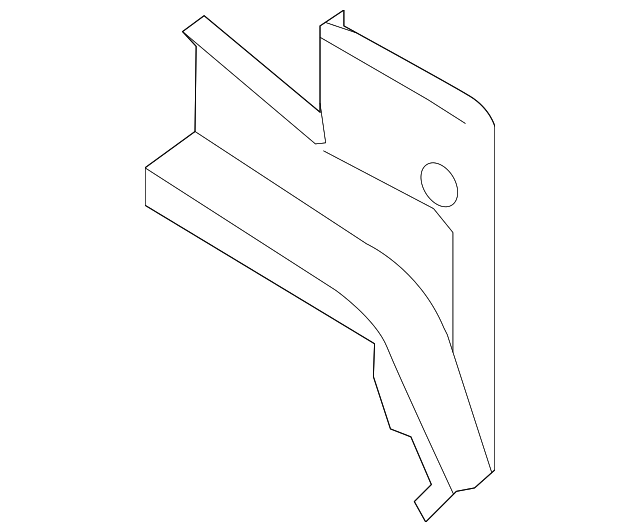 5301J200 - Lower Extension 2011-2019 Mitsubishi Outlander Sport ...