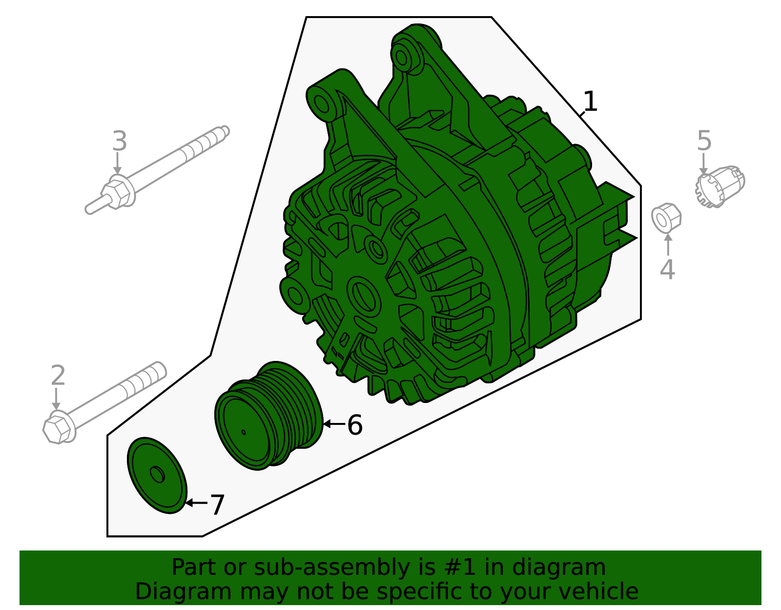 JX6Z-10346-K - Alternator 2020-2025 Ford | Ford Parts Direct