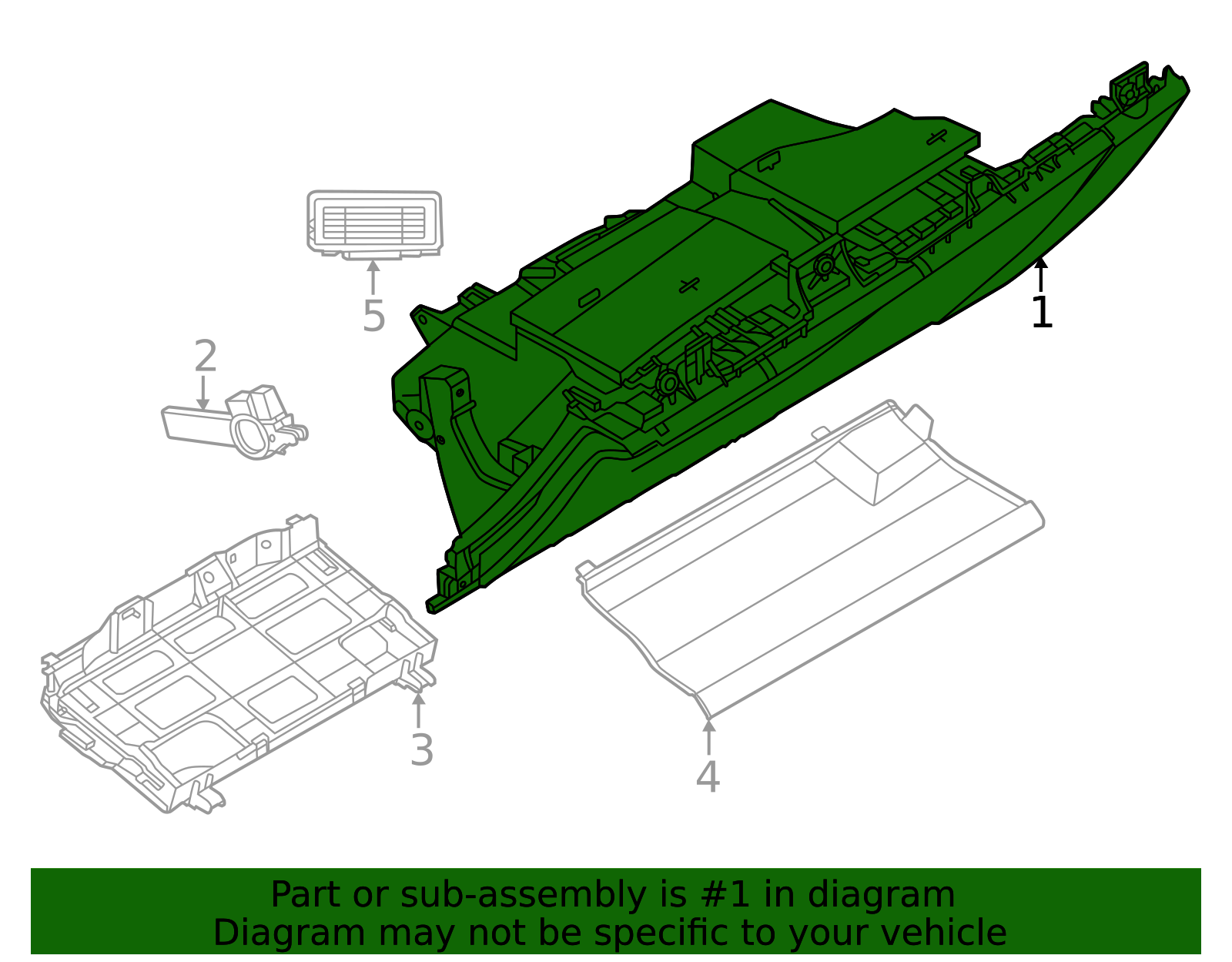 51-16-5-A35-3A9 - 2023-2024 BMW X1 - Glove Box | Buy BMW Parts Now