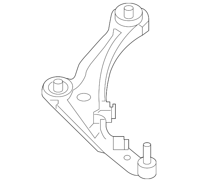 54500-3TA0B - Control Arm 2013-2014 Nissan Altima | Official Nissan ...