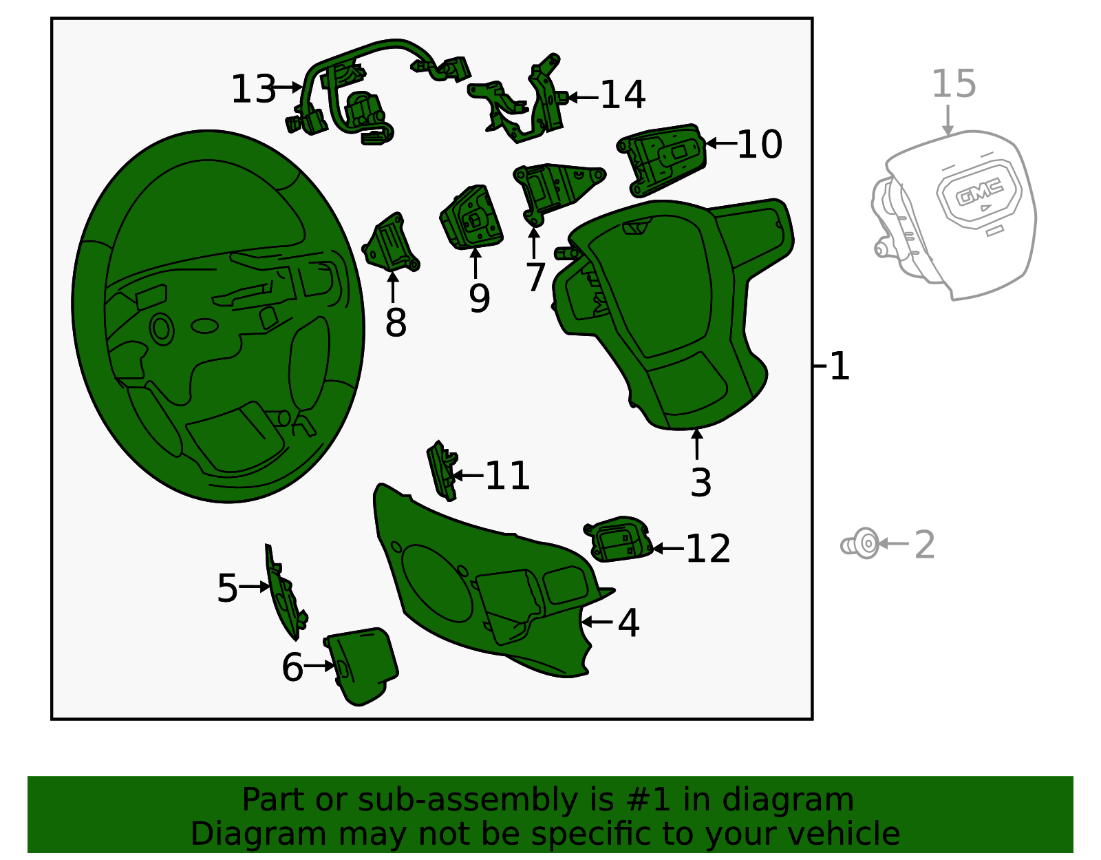 2022-2025 GMC Wheel 85776558 | Applegate Chevrolet Parts