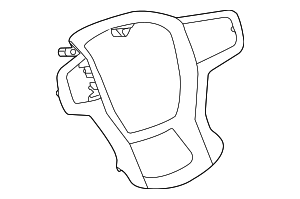 2019-2025 GMC Trim Cover 84881326 | Courtesy Parts