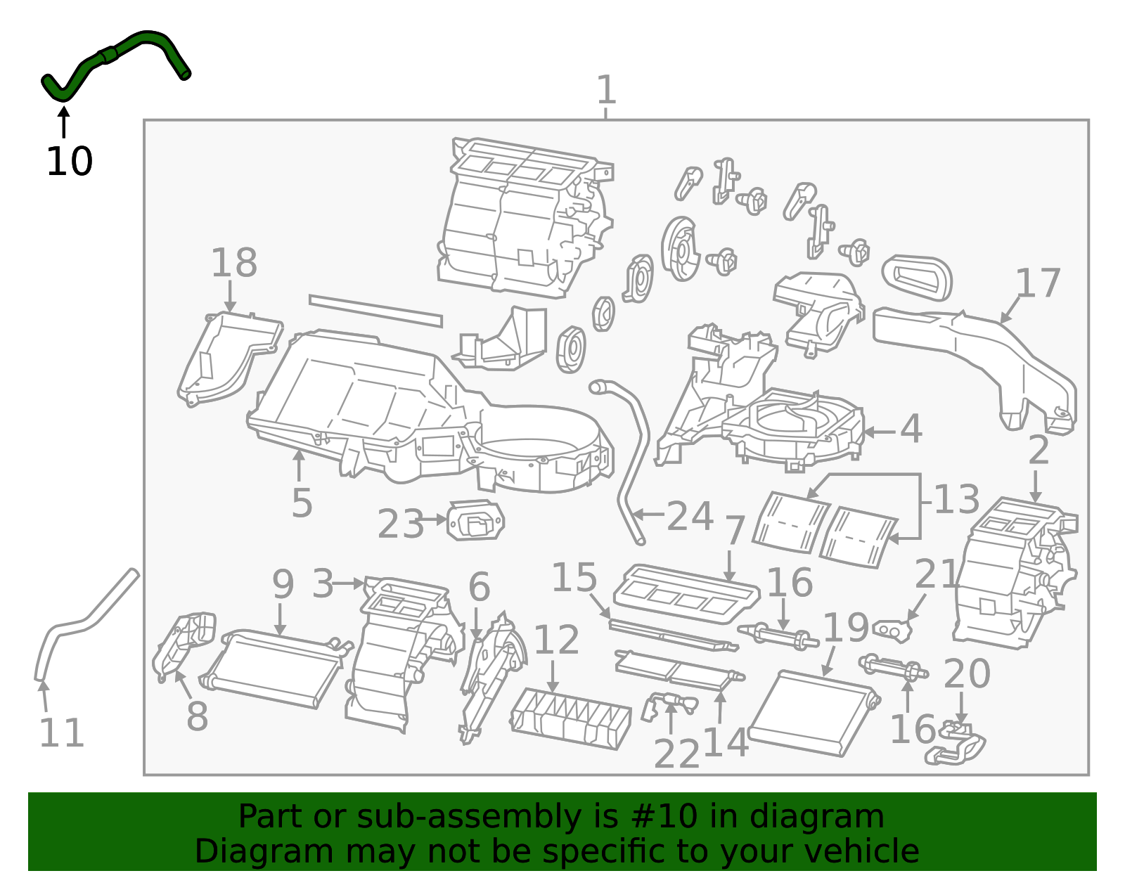 Heater Hose - Keep Cabin Warm with OEM Flow SU003-02106 | AutoNation Parts