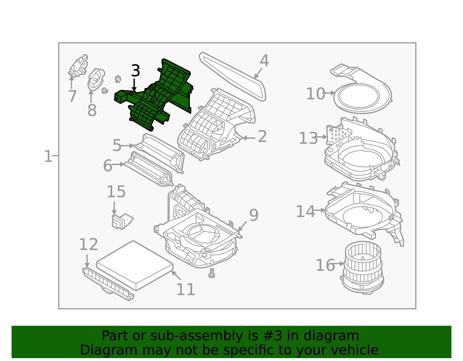 2021-2023 Hyundai Santa Fe Intake Case 97111-P2000 | MotorMotor