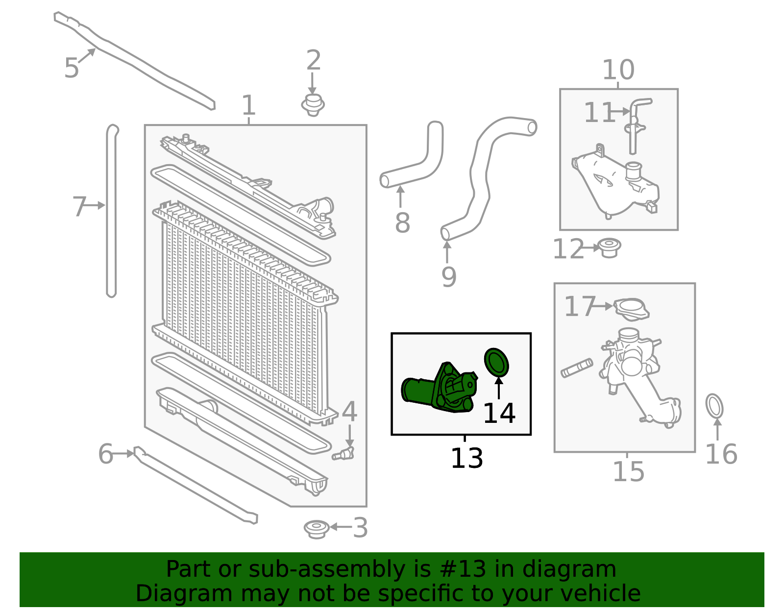 16031-31071 - Engine Coolant Thermostat Kit For 2016-2025 Lexus | Lexus ...