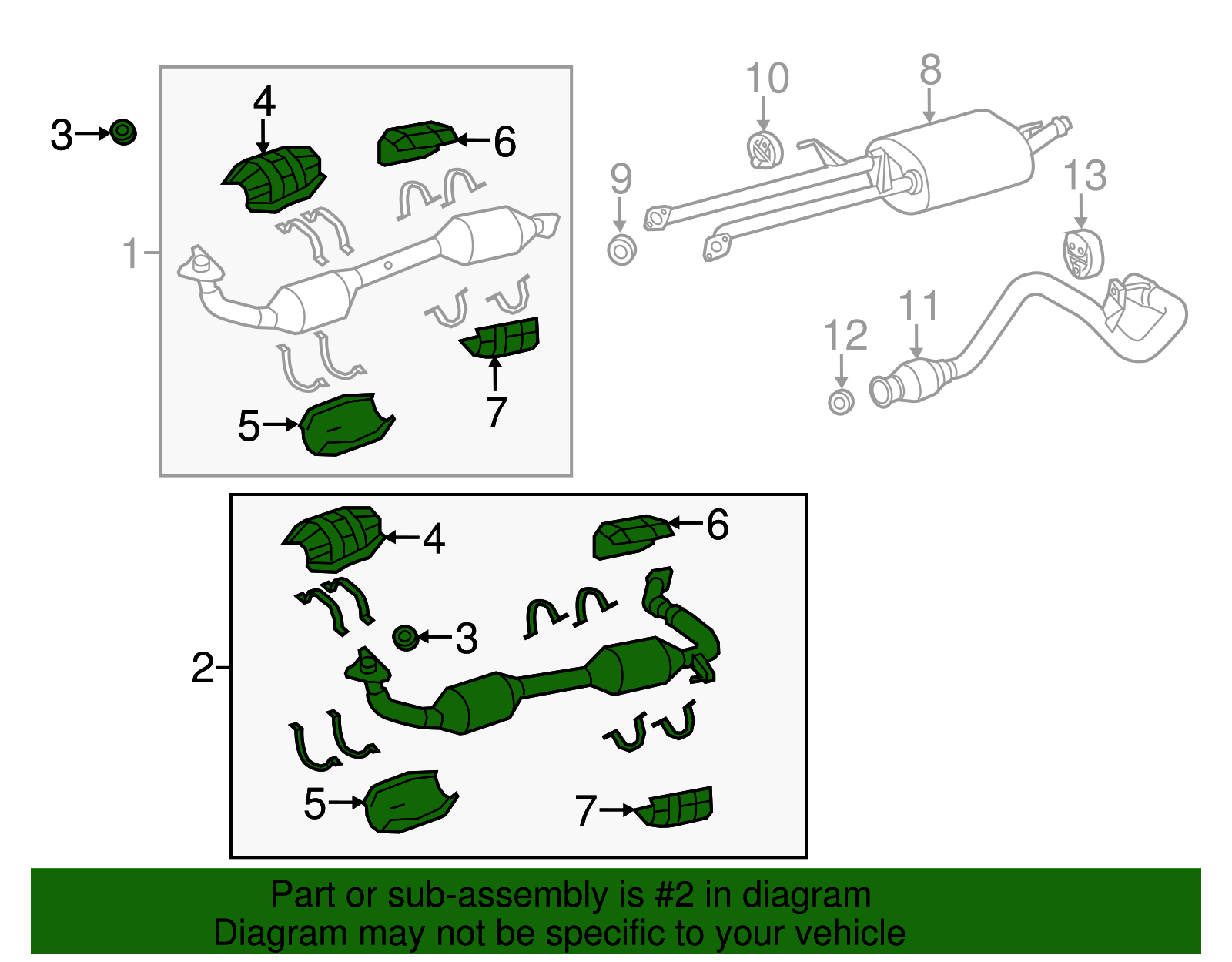 2007-2018 Toyota Tundra Front Pipe 17450-0S200 | OEM Parts Online