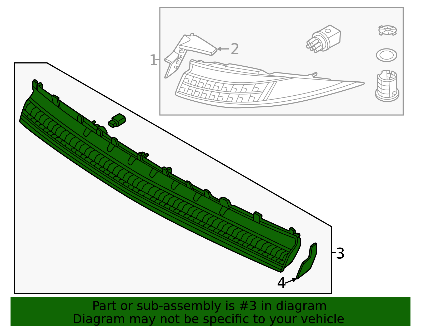 2023-2025 Hyundai Ioniq 6 Light Bar 92403-KL020 | QuirkParts