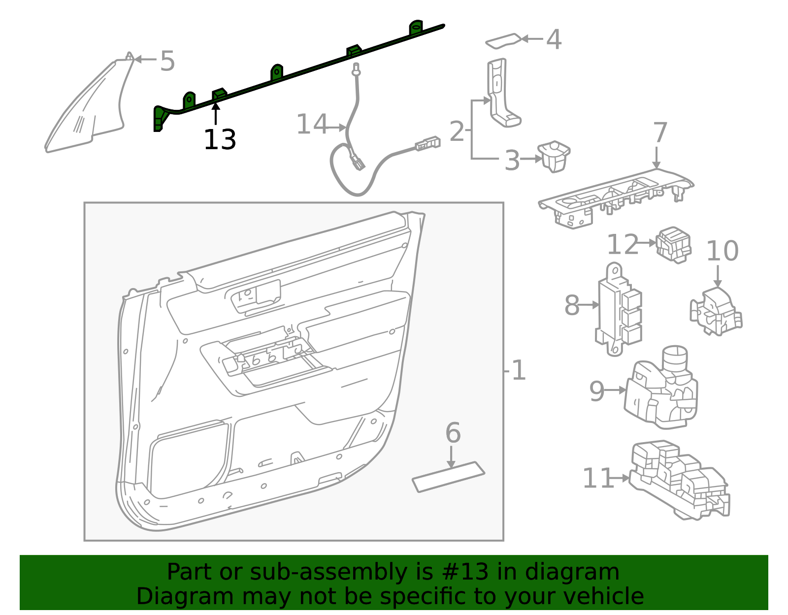 2023-2024 Toyota Sequoia Lamp Assembly 81080-0C030 | MotorMotor
