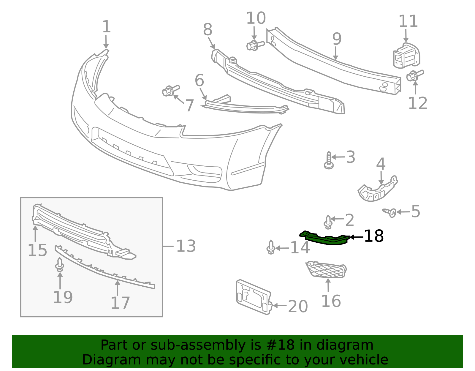 2009-2011 Honda Civic 2009-2011 Honda Civic - Spoiler L Front Bumper ...