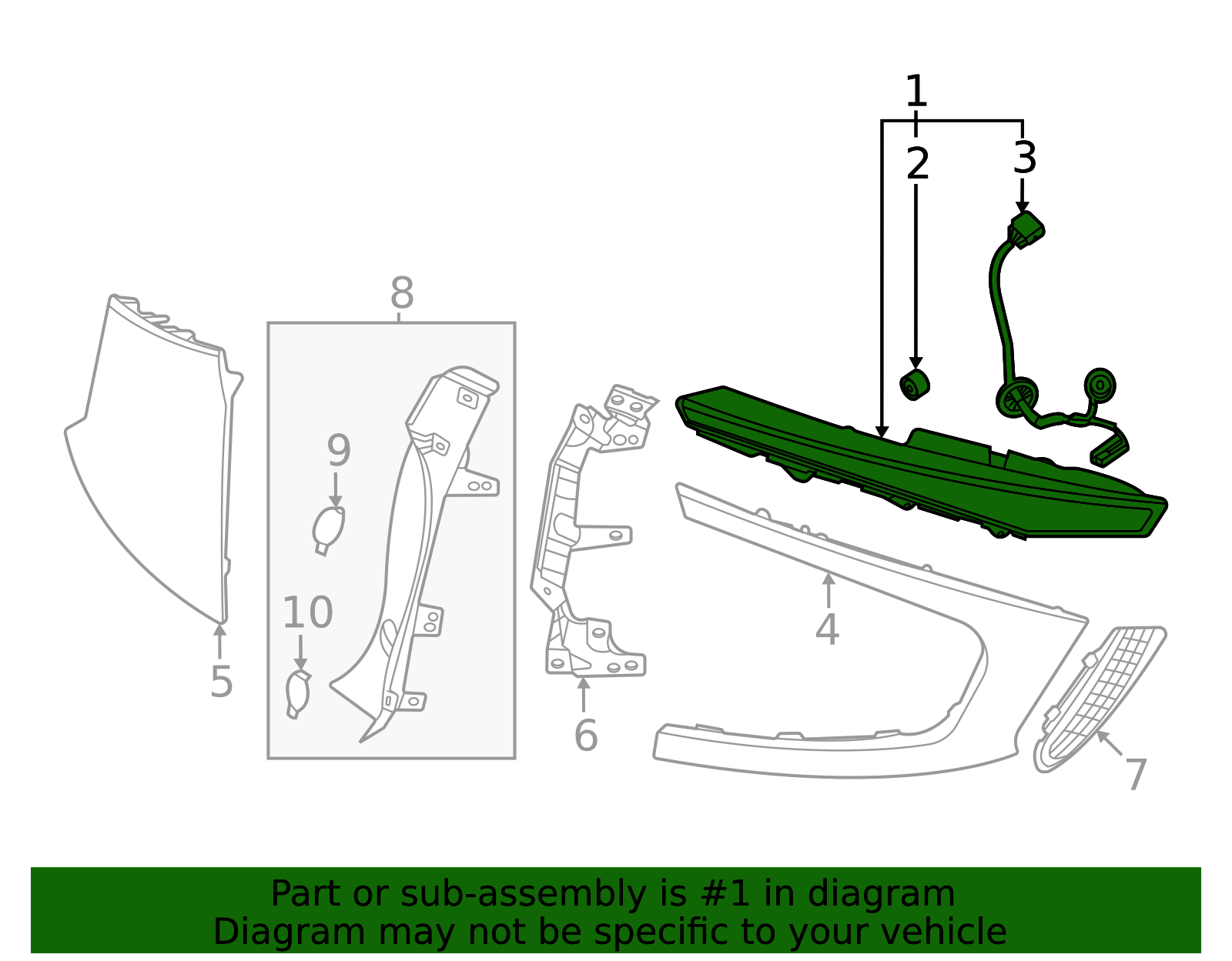 92401-CV050 - Tail Lamp Assembly 2022-2024 Kia EV6 | Kia.Parts Store