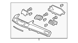 77246-TK8-A01ZA - Upper Trim Panel 2011-2012 Honda Odyssey | Honda ...