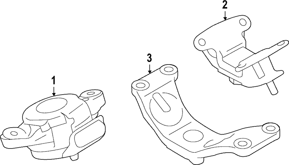 2022-2025 Toyota GR86 2022-2024 Toyota GR86 - Motor Mount SU003-09059 ...