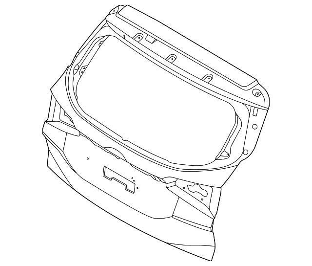 72800-Q5330 - Lift Gate 2022-2023 Kia Seltos | Kia.Parts Store