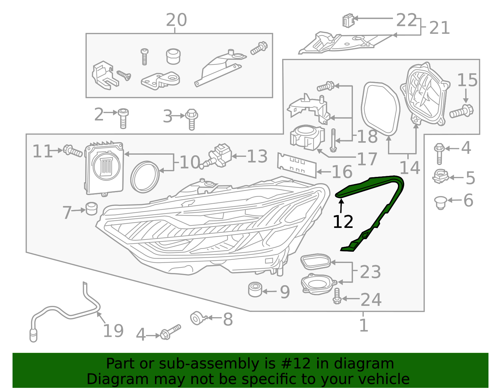 2019-2025 Audi Trim 4K8-941-191 | Genuine Audi Parts