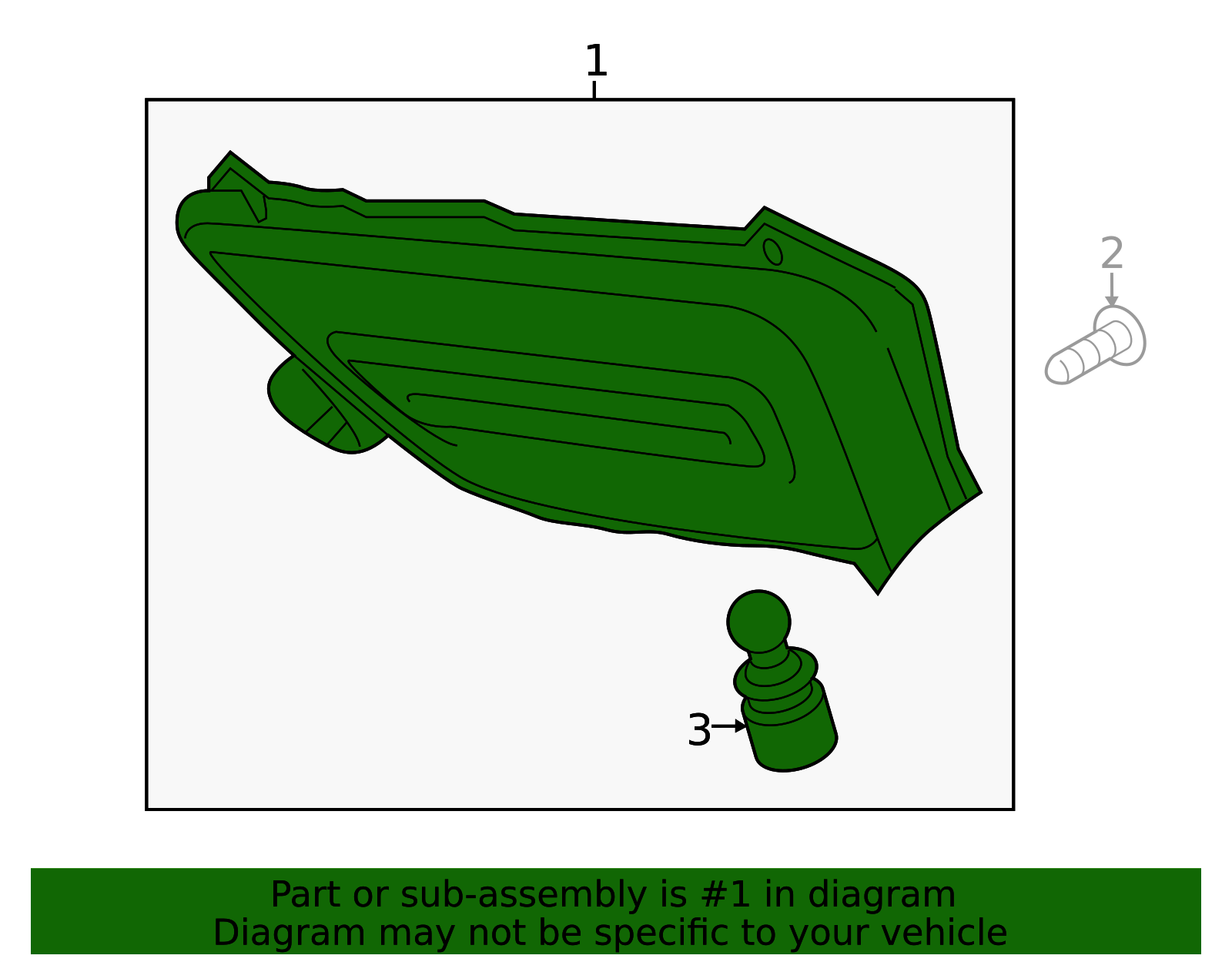 2019-2020 Hyundai Santa Fe Backup Lamp 92405-S1000 | OEM Parts Online