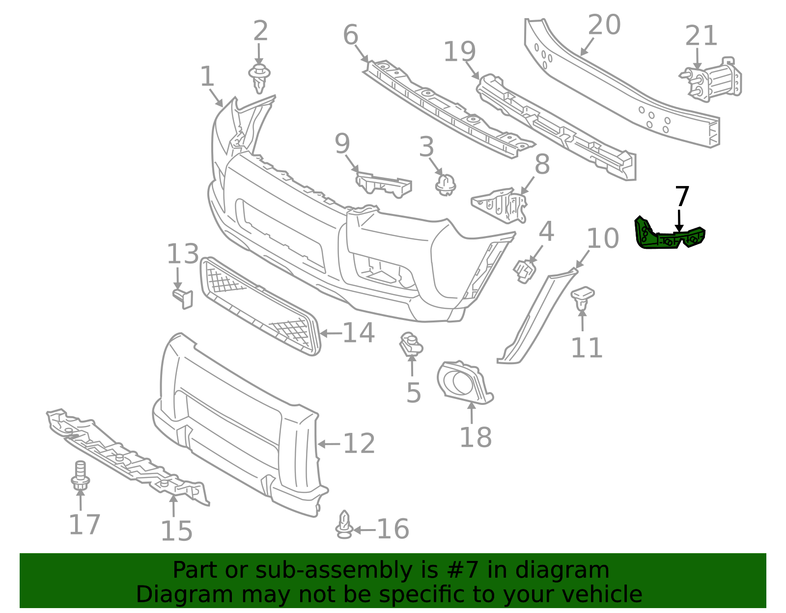 Genuine Official Toyota Side Retainer part# 52115-35141 for 2012-2013 ...