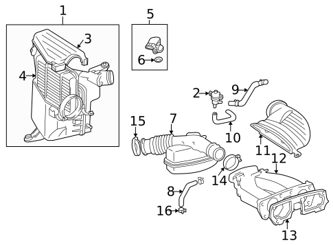 Powertrain Control for 2002 Lexus IS300 | Lexus OE Parts