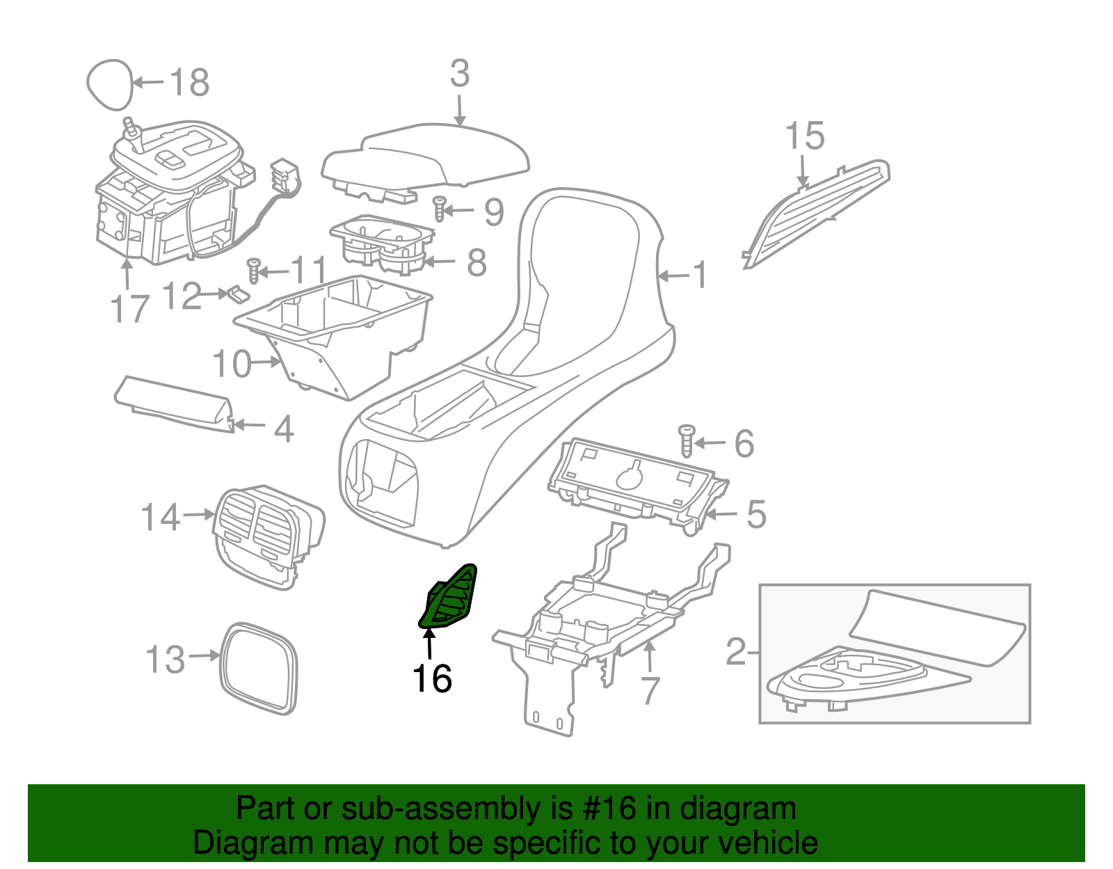 2004-2009 Jaguar | Vent Grille | C2C21311LEG | Express Jaguar Parts