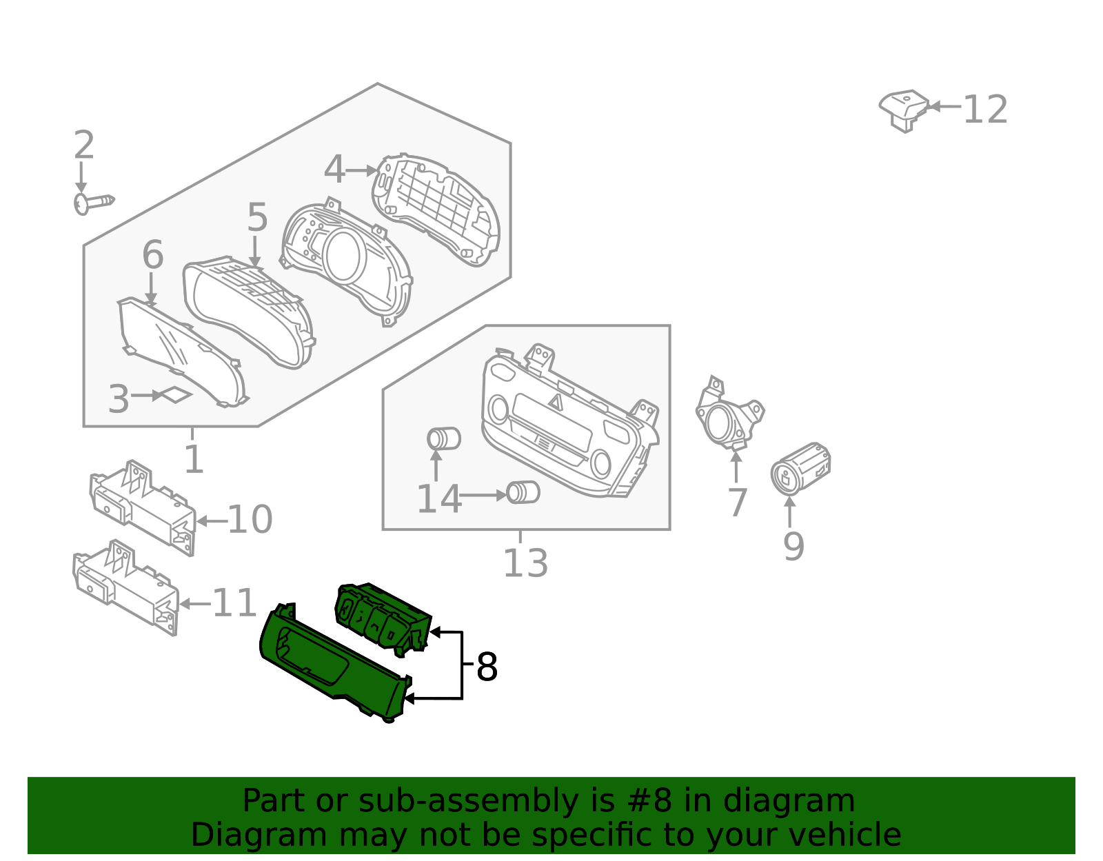 Instrument Light Rheostat 93700-G2050-T9Y | MotorMotor