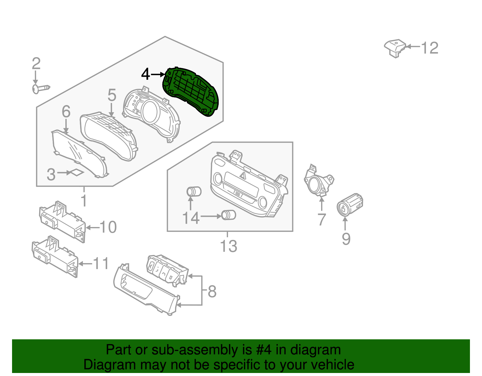 Hyundai - 94365-G2000 - Case - 2017-2019 Hyundai Ioniq | OEM Hyundai ...