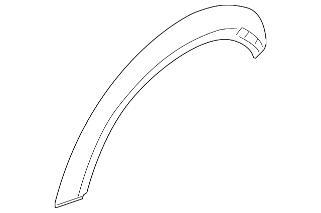 2008-2014 Mini Cooper Wheel Opening Molding 51-77-2-753-940 | Shop OEM ...