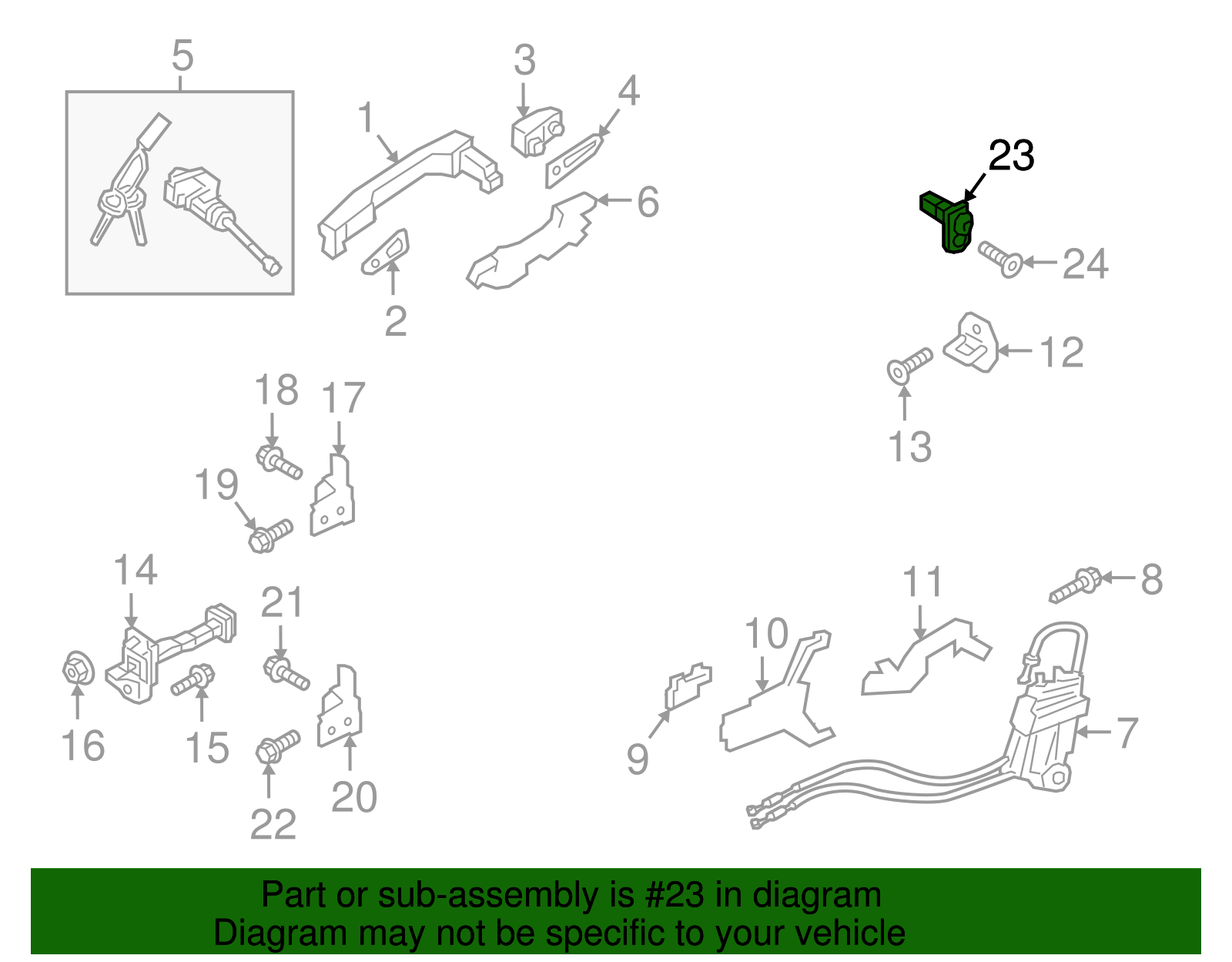 Hyundai - 93560-25100 - Door Jamb Switch - 1994-2020 Hyundai | OEM ...